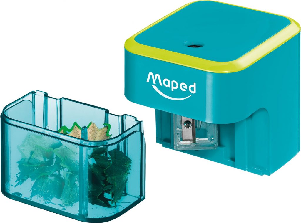 Compact 1-Hole Battery Powered Pencil Sharpener – Maped Helix USA