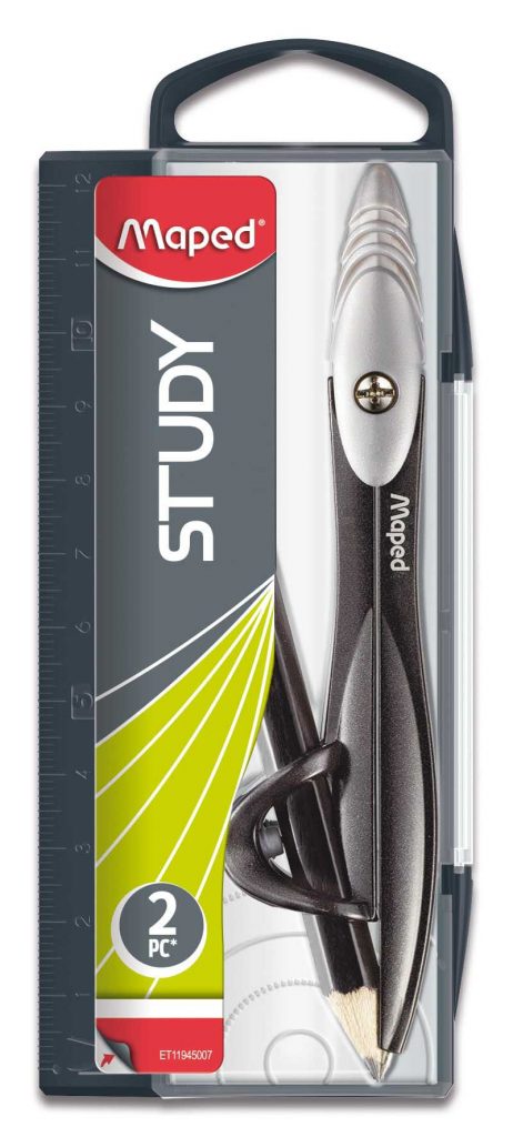 Study Metal Compass with Universal Holder – Maped Helix USA