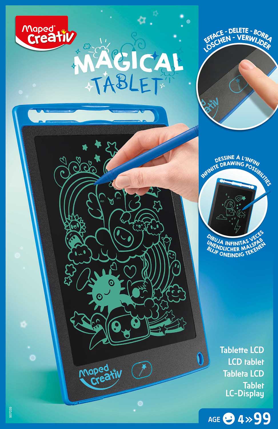 Creativ Magical Drawing Tablet 2 Piece Kit – Maped Helix USA