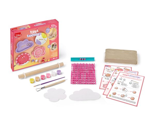 Creativ Terra Modeling Clay Jewelry Tray Making 177 Piece Kit – Maped ...